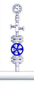 How to isolate a process line from process instrument with a DBB valve
